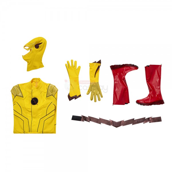 Eobard Thawne Yellow Costume Barry Allen Cosplay Suit - Champion Cosplay