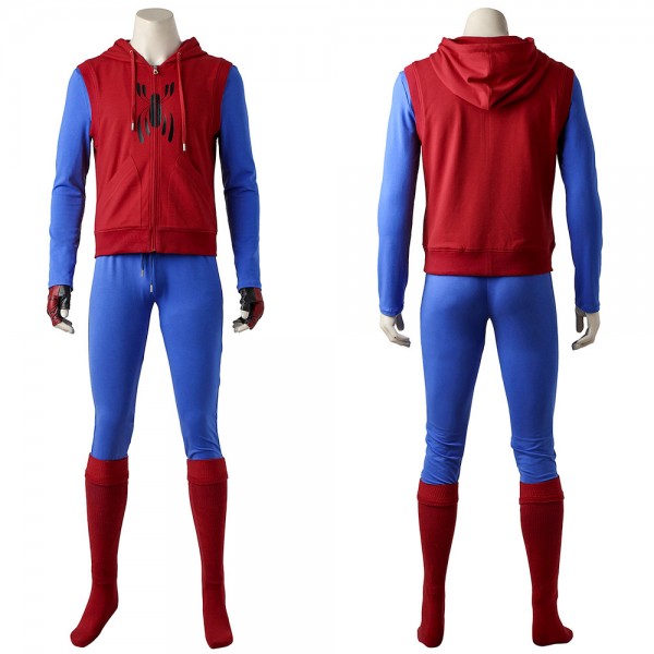 Spider-Man Homecoming Cosplay Suits Spiderman Peter Parker Costume ...