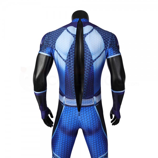 The Boys Cosplay Costume A-train Halloween Jumpsuit - Champion Cosplay