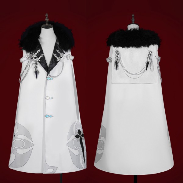 Genshin Impact Fatui Il Capitano Cosplay Costumes The Captain Suit ...