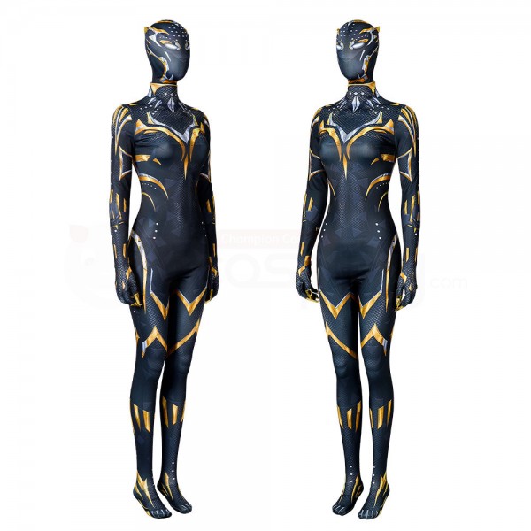Black Panther Wakanda Forever Cosplay Costumes Shuri Jumpsuit - CCosplay