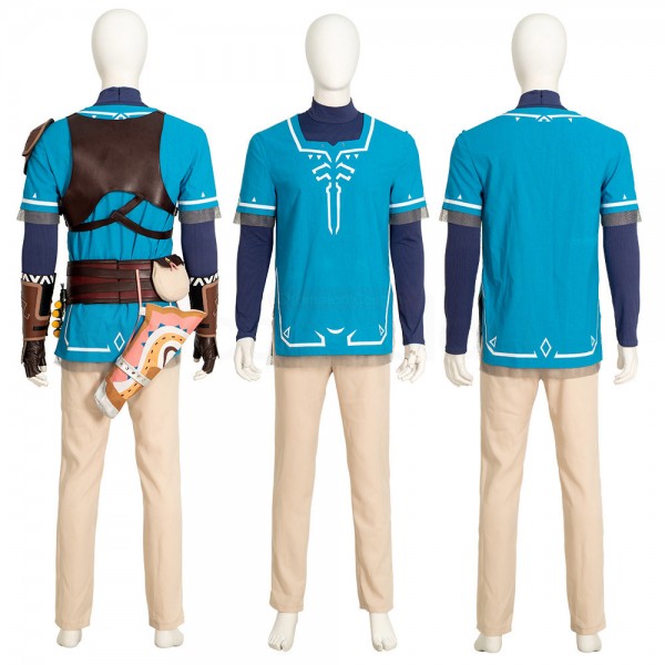 The Legend of Zelda Tears of the Kingdom Cosplay Costumes Link Suit ...