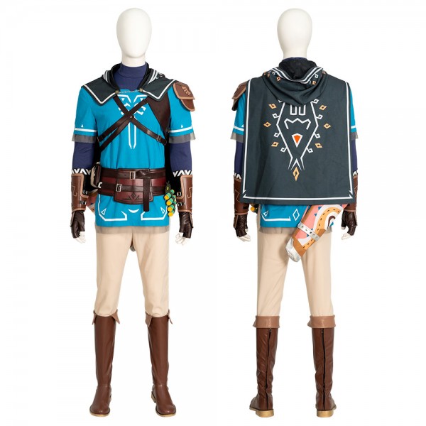 The Legend of Zelda Tears of the Kingdom Cosplay Costumes Link Suit ...