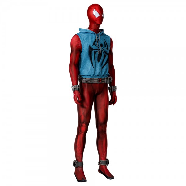 2023 Scarlet Spider Cosplay Costumes Ben Reilly Halloween Suits ...