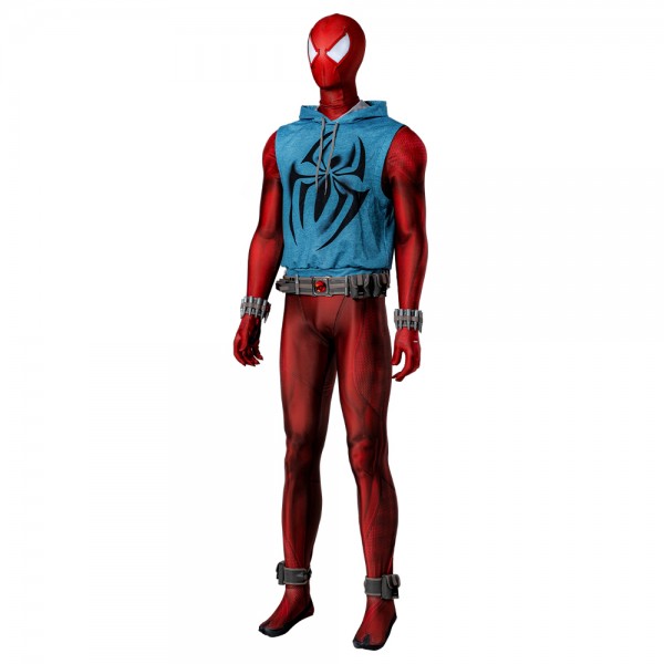 2023 Scarlet Spider Cosplay Costumes Ben Reilly Halloween Suits ...
