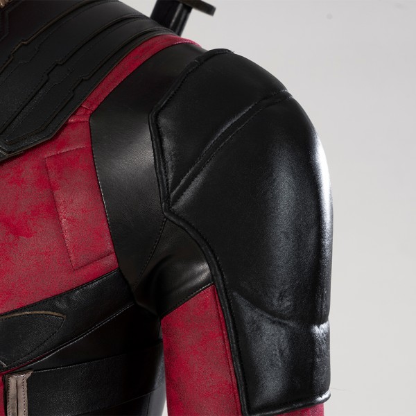 Wade Wilson Cosplay Costume Marvel Deadpool 3 Wade Halloween Red Suits ...
