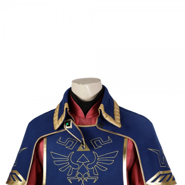 The Legend of Zelda Tears of the Kingdom Cosplay Costume Link Royal ...
