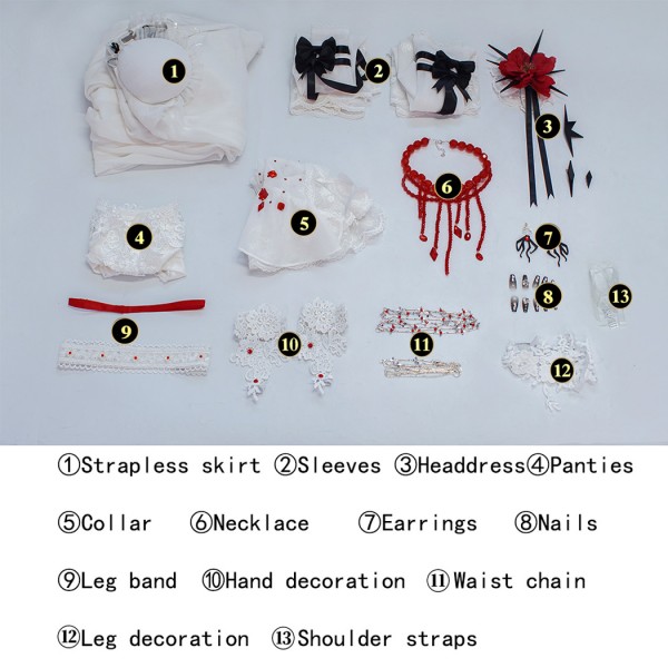 Coquelic Costume Game Path to Nowhere Cosplay Suits - Ccosplay.com