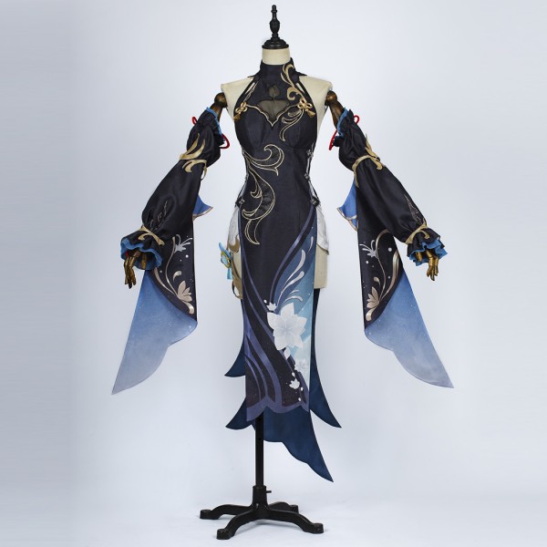 Shenhe Cosplay Suits Game Genshin Impact Costume - CCosplay