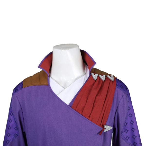 BG3 Gale Costumes Baldurs Gate Cosplay Suit Purple Halloween Outfit ...