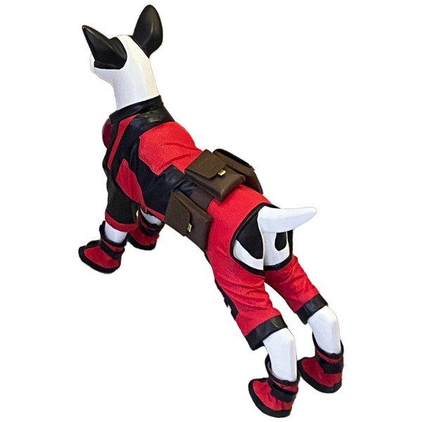 Deadpool 3 Cosplay Costumes Dogpool Jumpsuit with Shoes - Ccosplay.com
