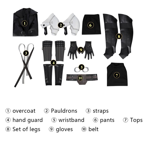 FF7 Sephiroth Halloween Suit Final Fantasy VII Ever Crisis Cosplay ...