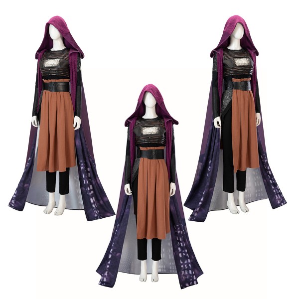 The Acolyte Mae Costume Star Wars Cosplay Suit Women Halloween Outfits ...