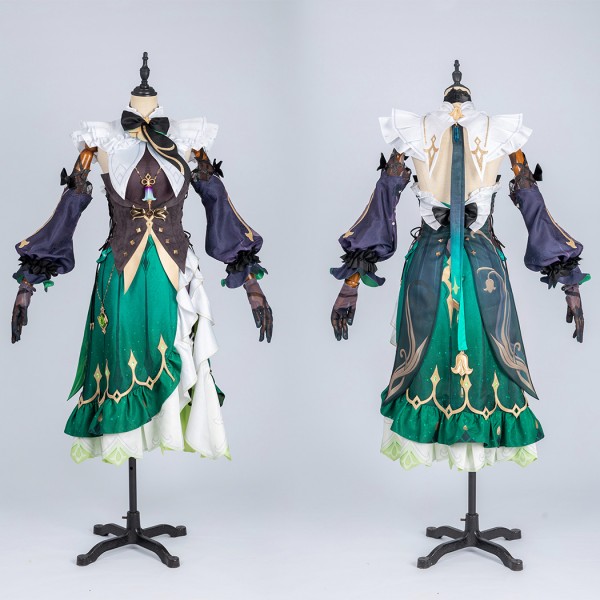 Genshin Impact Emilie Costume Game Cosplay Suit Halloween Gifts ...