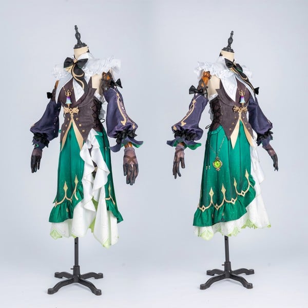 Genshin Impact Emilie Costume Game Cosplay Suit Halloween Gifts ...