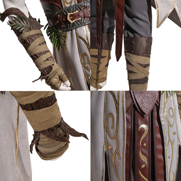 Halsin Costume Game Baldurs Gate 3 Halloween Cosplay Suit - CCosplay.com