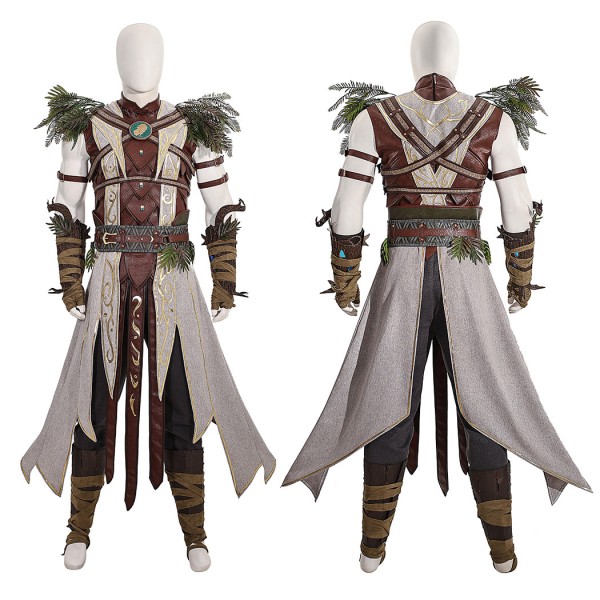 Halsin Costume Game Baldurs Gate 3 Halloween Cosplay Suit - CCosplay.com
