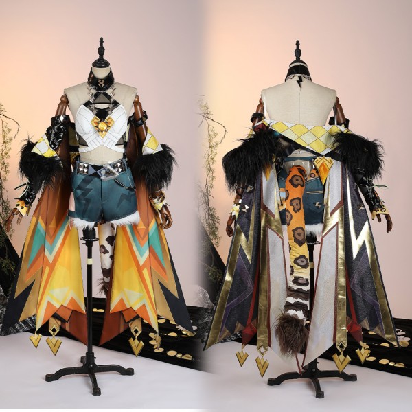 Genshin Impact Xilonen Cosplay Costume Game Women Halloween Suit ...