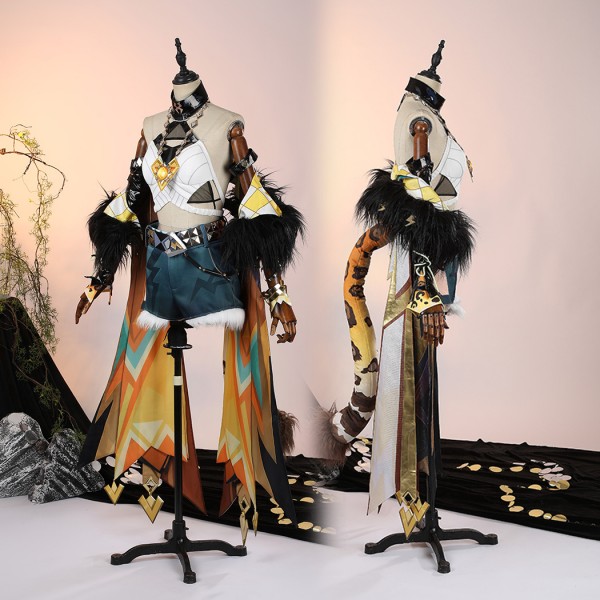 Genshin Impact Xilonen Cosplay Costume Game Women Halloween Suit ...
