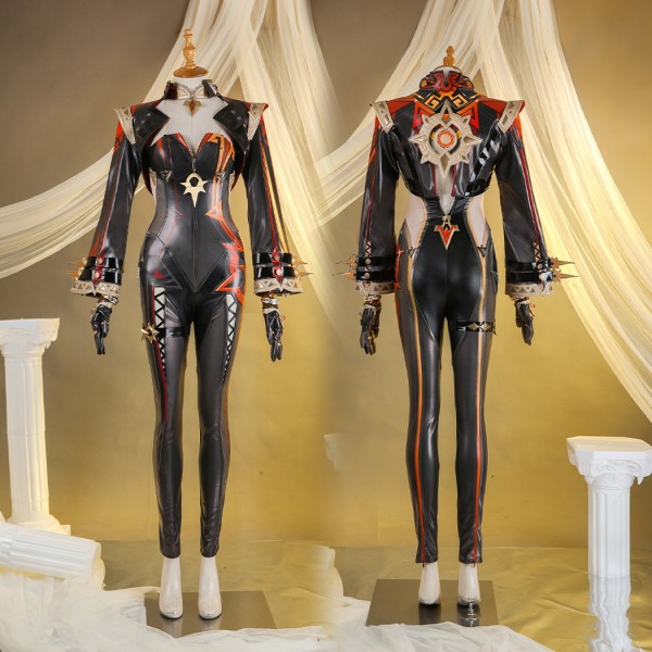 Pyro Archon Costume Game Genshin Impact Mavuika Halloween Cosplay Suit ...
