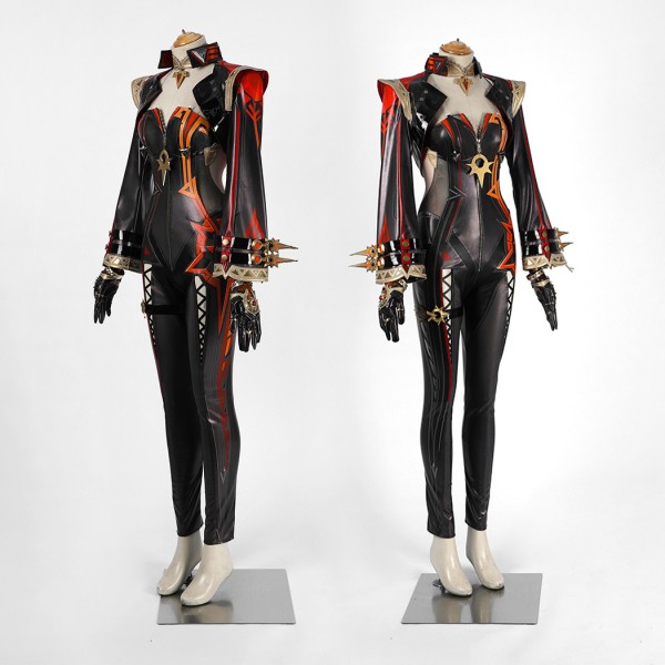 Pyro Archon Costume Game Genshin Impact Mavuika Halloween Cosplay Suit ...