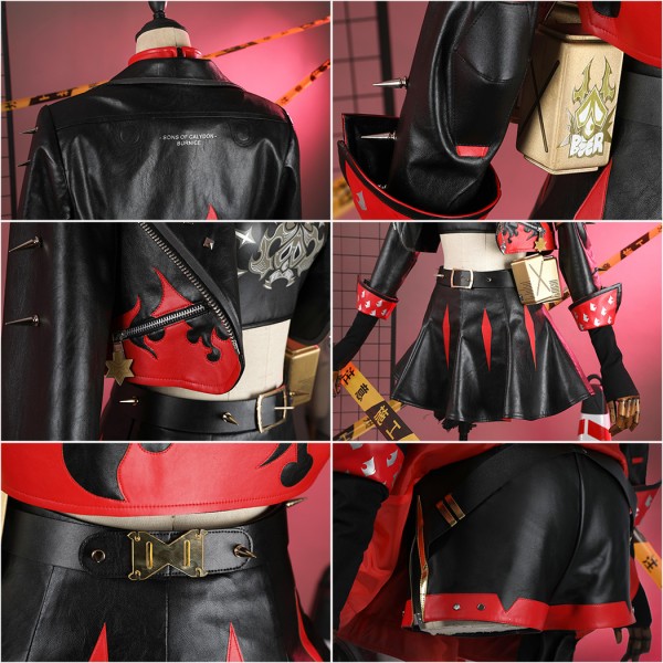 Burnice White Costume Zenless Zone Zero Halloween Cosplay Suit ...