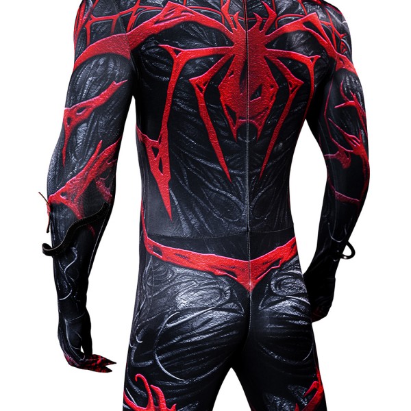 Absolute Carnage Suit Spiderman 2 Jumpsuit Cosplay Costumes Halloween ...