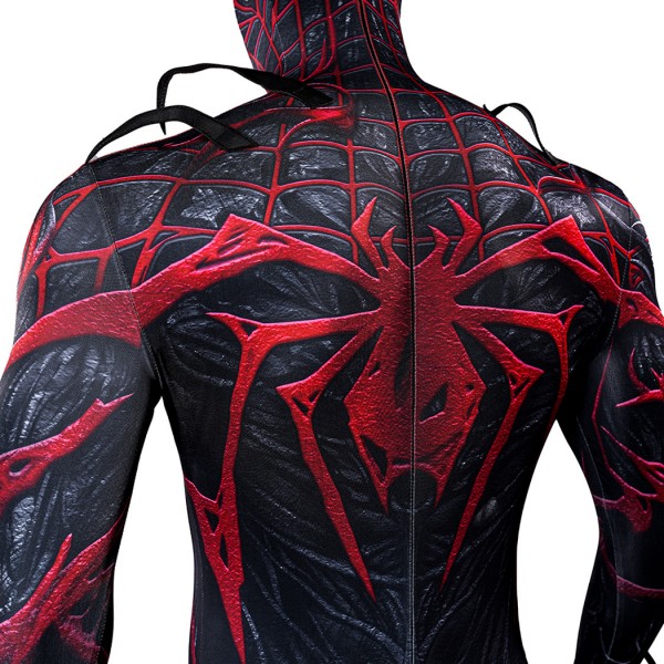 Absolute Carnage Suit Spiderman 2 Jumpsuit Cosplay Costumes Halloween ...