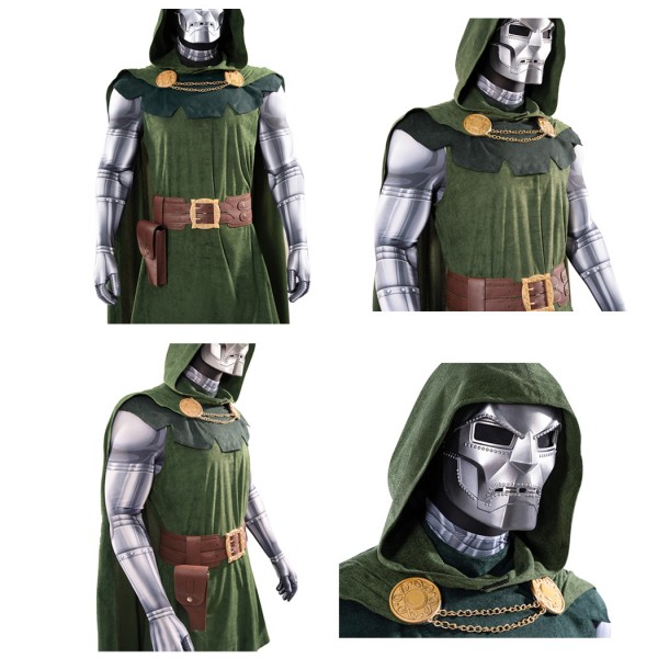 Doctor Doom Cosplay Jumpsuit Avengers: Doomsday Halloween Suit - CCosplay