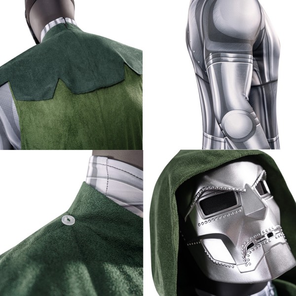 Doctor Doom Cosplay Jumpsuit Avengers: Doomsday Halloween Suit - CCosplay