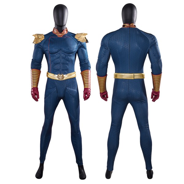 Homelander Cosplay Costume The Boys Season 1 Halloween Suit Muscle ...