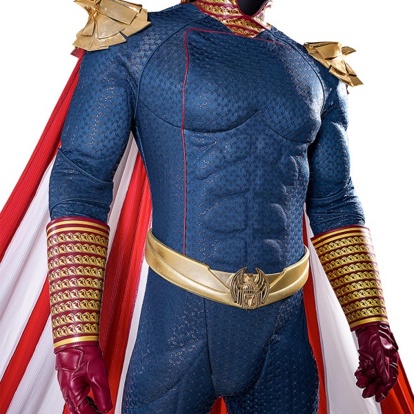 Homelander Cosplay Costume The Boys Season 1 Halloween Suit Muscle ...