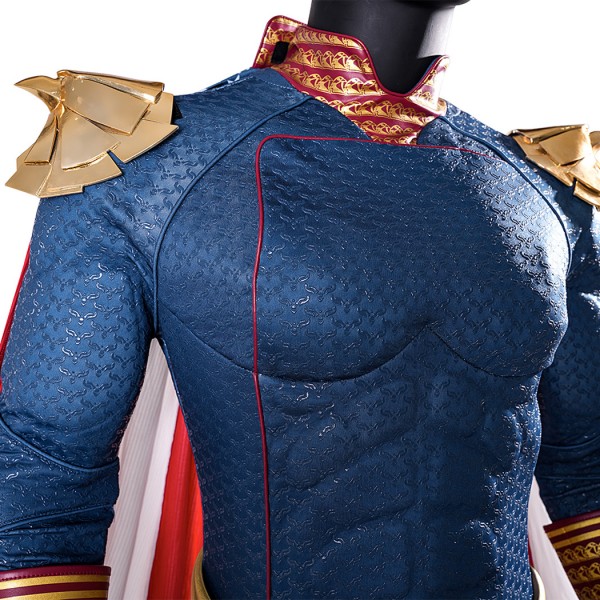 Homelander Cosplay Costume The Boys Season 1 Halloween Suit Muscle ...