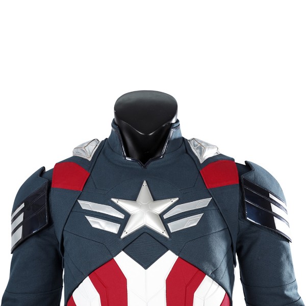 Captain America Brave New World Costume Sam Wilson Cosplay Suit ...