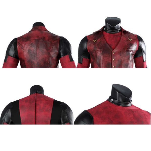Cowboypool Costume Deadpool & Wolverine Cosplay Suit Cowboy Deadpool ...