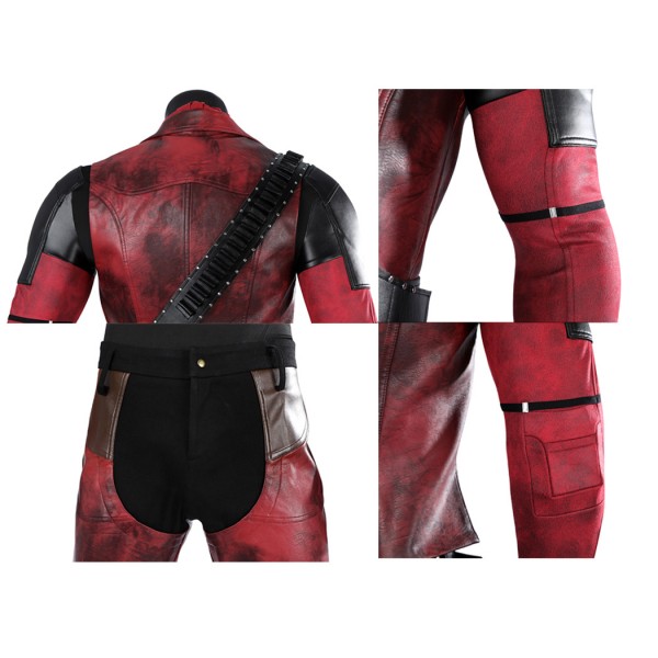 Cowboypool Costume Deadpool & Wolverine Cosplay Suit Cowboy Deadpool ...