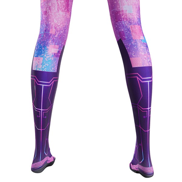 Spider-Byte Jumpsuit Spider-Man Across the Spider-Verse Cosplay Costume ...