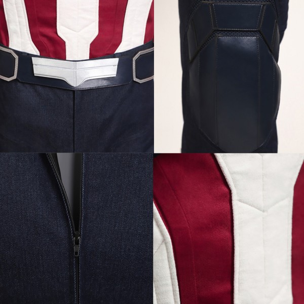Captain America Sam Wilson Suit Captain America Brave New World Cosplay ...