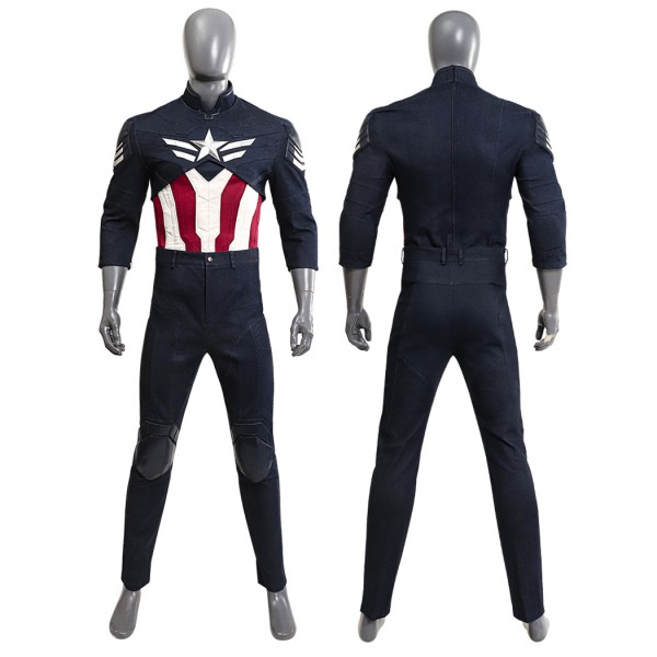 Captain America Sam Wilson Suit Captain America Brave New World Cosplay ...