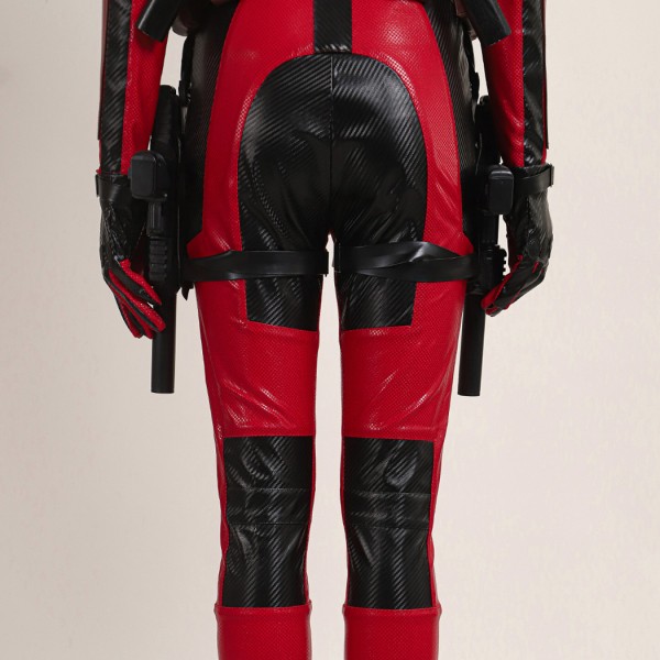 Deadpool 3 Lady Costume Deadpool & Wolverine Ladypool Halloween Cosplay ...