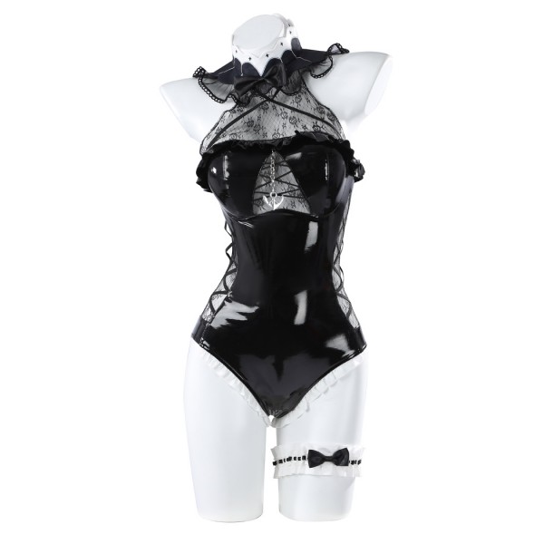 Azur Lane Formidable Cosplay Costume Game Suit Black Swimsuit ...