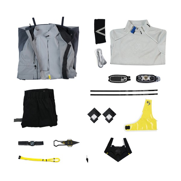 Arknights Endfield Cosplay Costume Endministrator Male Suit - CCosplay