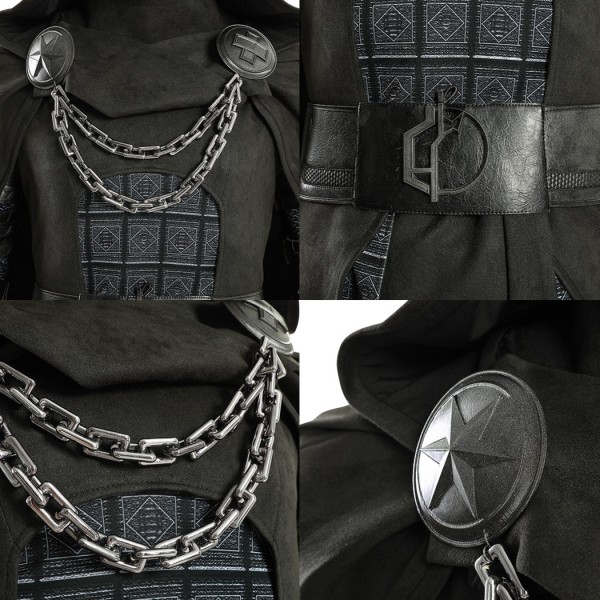 Doctor Doom Black Costumes Avengers Doomsday Cosplay Suit Armor Outfit ...
