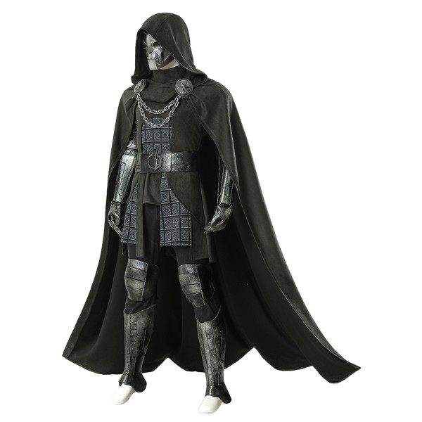 Doctor Doom Black Costumes Avengers Doomsday Cosplay Suit Armor Outfit ...