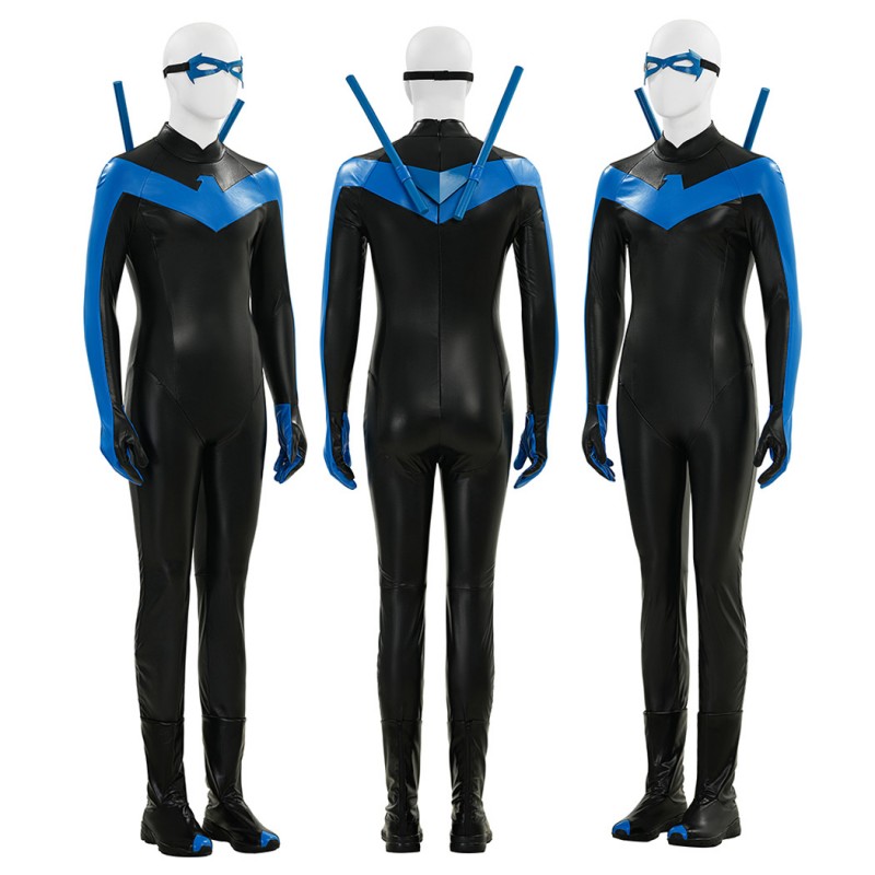 Comic Nightwing Costume New 52 Dick Grayson Cosplay Suit - CCosplay