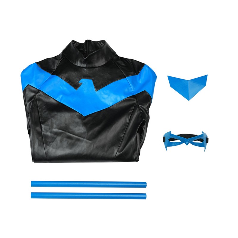 Comic Nightwing Costume New 52 Dick Grayson Cosplay Suit - CCosplay