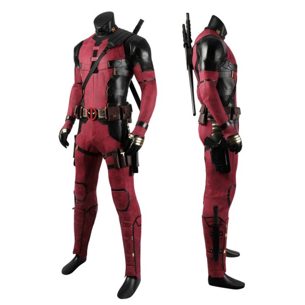 Deadpool 3 Costume 2024 Couples Deadpool Wade Wilson Cosplay Suit Lady ...