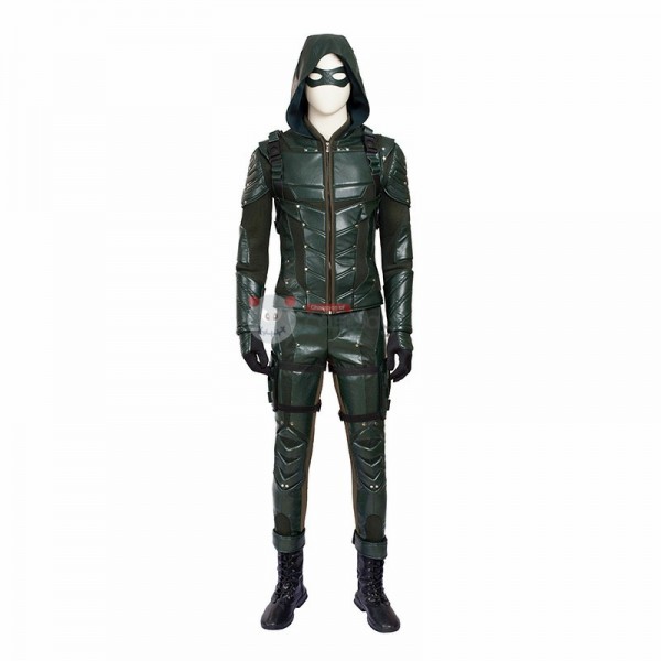 Oliver Queen Cosplay Costume GA Season 5 Cosplay Suit - CCosplay