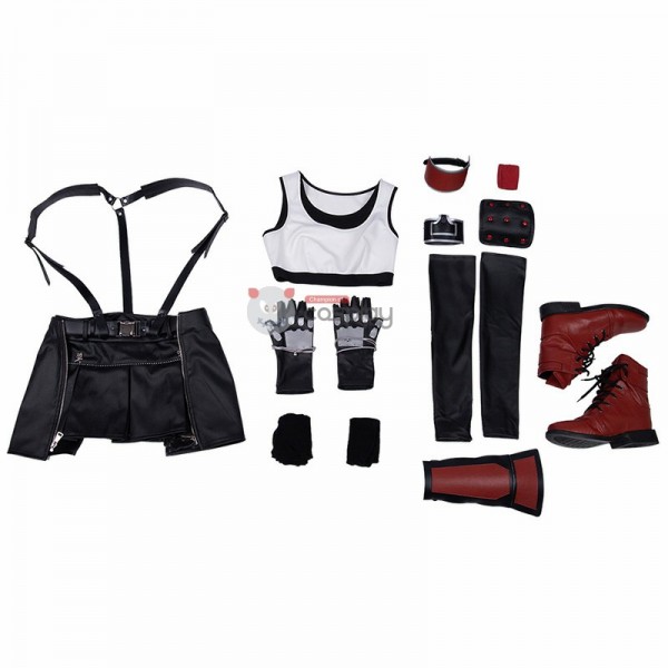 Tifa Costume Final Fantasy VII Remake Cosplay Costume - Champion Cosplay
