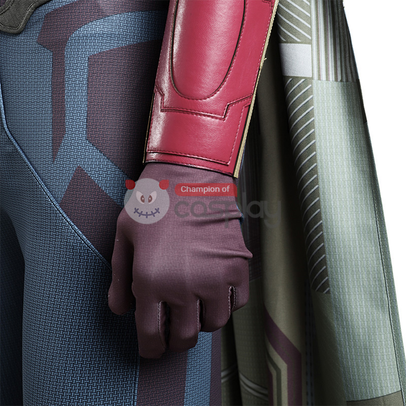 Vision Jumpsuit Wanda Vision Cosplay Costume - Champion Cosplay